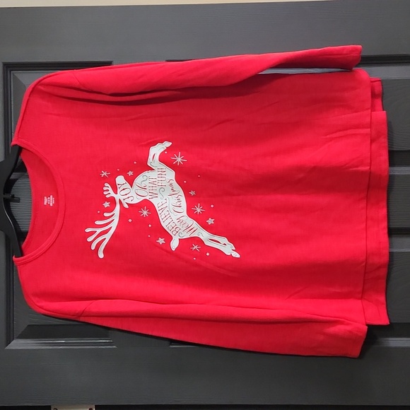 Holiday Time | Tops | Reindeer Holiday Top | Poshmark